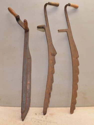 3 antique hay knife The American 1899 patent & more collectible farm ...
