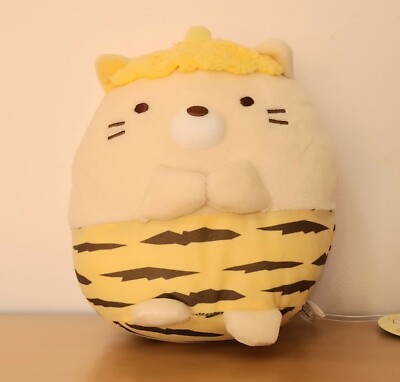San-X Sumikko Gurashi Neko 15cm Oni Cute Kawaii Soft Squish Plush Doll ...