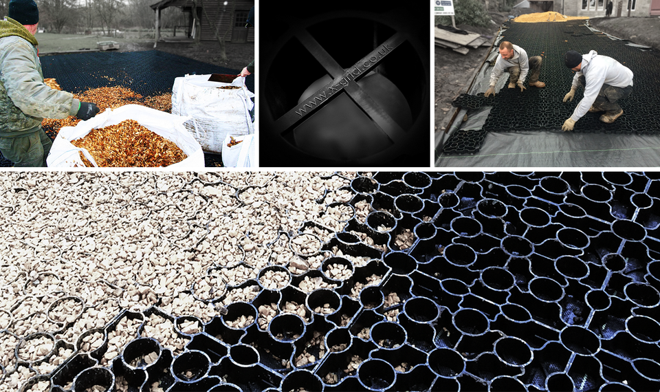 Gravel Driveway Grid Geo Grid Plastic Grid System for Parking Grid Eco ...