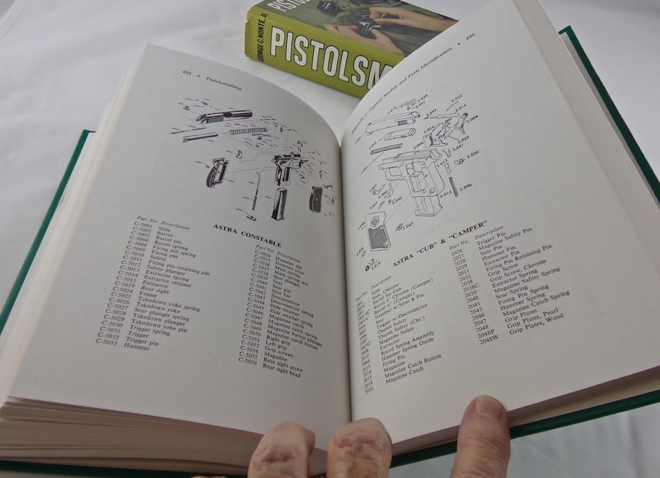 PistolSmithing Book Illustrated Reference Hand Guns | eBay