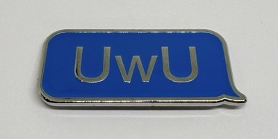 UwU Text Bubble Cute Happy Emoticon Lapel Pin (P185) | eBay