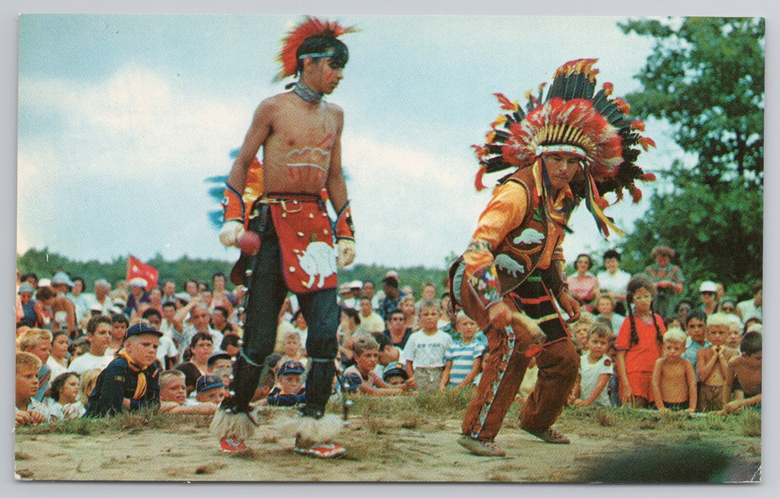 Indian Challenge Dance Long Island Shinnecock Indians Chief Bright ...