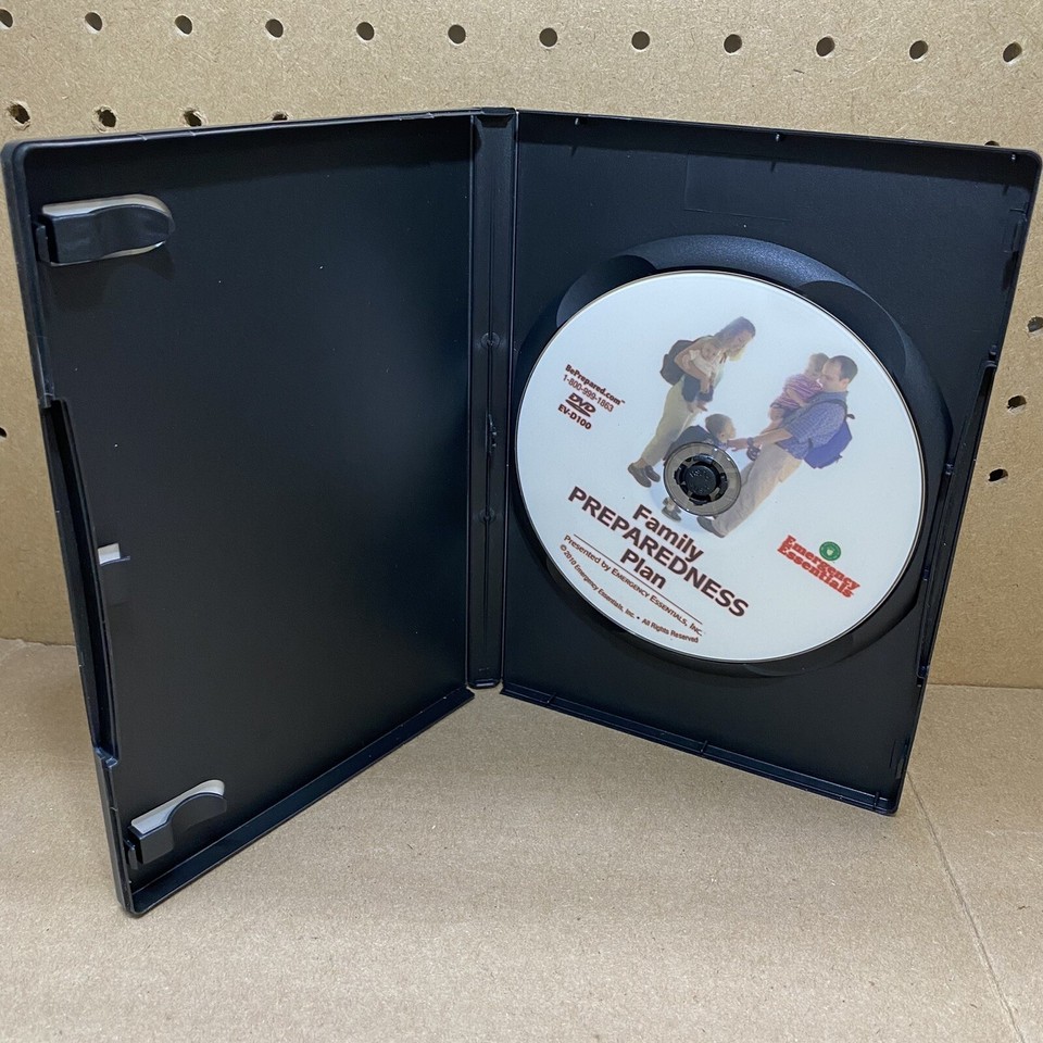 Family Preparedness Plan Emergency Essentials DVD - 📀 Free Shipping | eBay