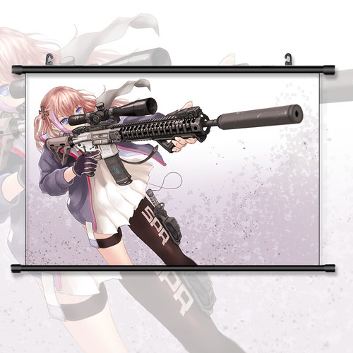 Art Poster Girls Frontline Home Wall Scroll Painting Collection Gift ...