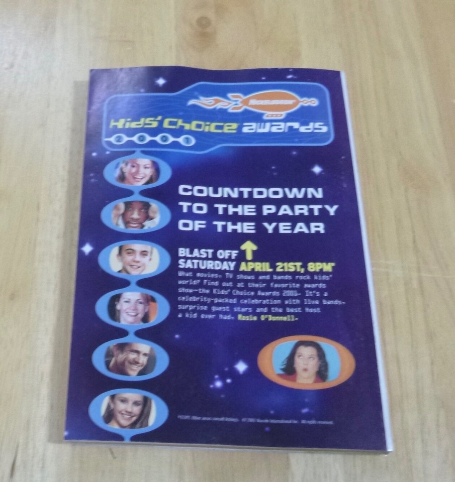 TV GUIDE April 14-20 2001 David Letterman cover Charlotte, NC Edition ...