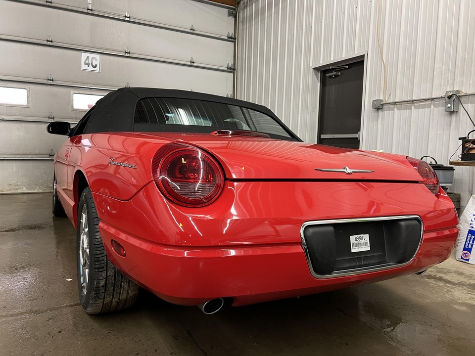 02-05 FORD THUNDERBIRD DRIVER LEFT QUARTER PANEL TORCH RED PAINT CODE ...