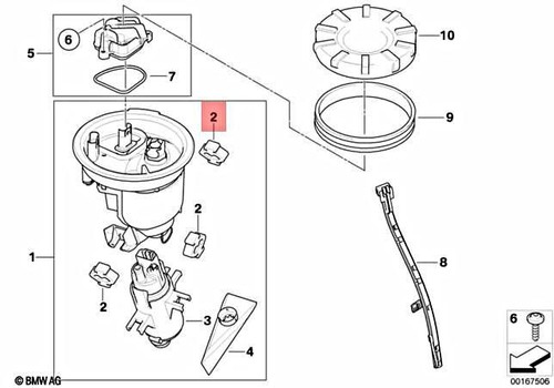Genuine BMW A40 E31 K21 K22 K23 K25 K26 K28 K29 K32 Rubber Mounting ...