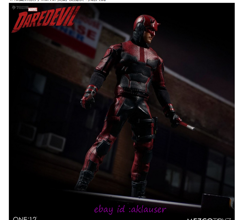 Mezco Toyz 1/12 Netflix Daredevil Action Figure Toy Model In Stock | eBay