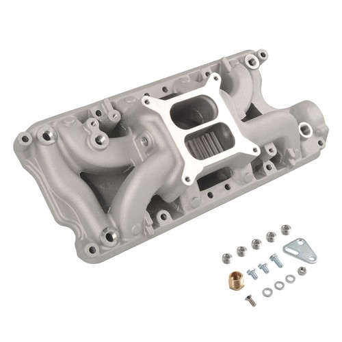 Air Gap Dual Plane Aluminum Intake Manifold For Small Block Ford SBF ...