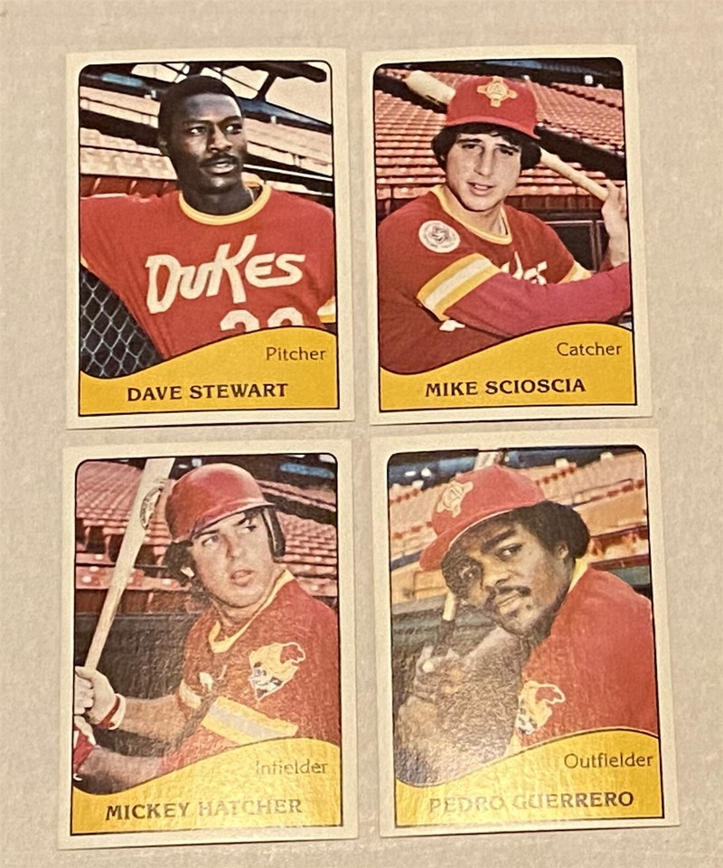 1979 TCMA Albuquerque Dukes Complete Minor League Team Set - Pedro ...