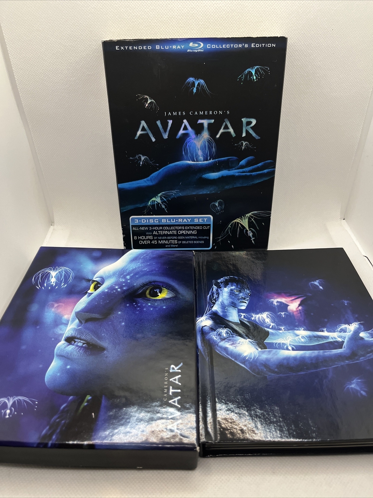 🔥 Avatar Extended Collector's Edition (Blu-ray, 2009, 3-Disc Set w ...