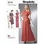 Vintage Retro New Simplicity Sewing Pattern Misses Dresses Size You ...