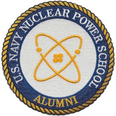NAVY NUCLEAR POWER SCHOOL ALUMNI 5" EMBROIDERED PATCH | eBay