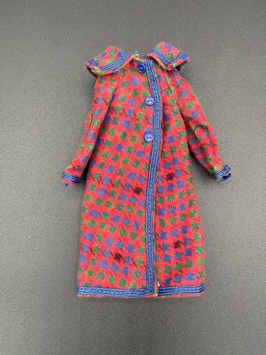 BARBIE #3338 RED & BLUE MAINLY FOR RAIN JACKET (COAT ONLY) | eBay