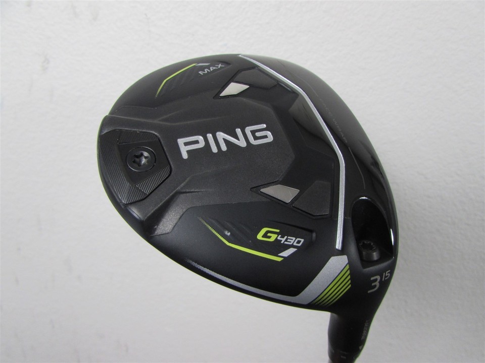 PING Golf G430 MAX 15* 3 Wood Regular Flex TOUR 2.0 Chrome 65 Graphite ...