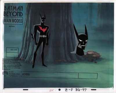 Batman (Terry McGinnis) Main Models Animation Prod. Cel - Batman Beyond ...