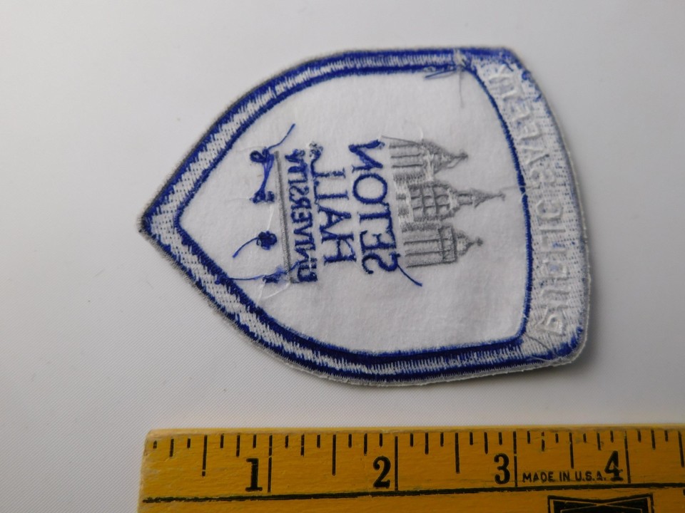 SETON HALL UNIVERSITY PUBLIC SAFETY OFFICER PATCH SHOULDER CREST NJ ...