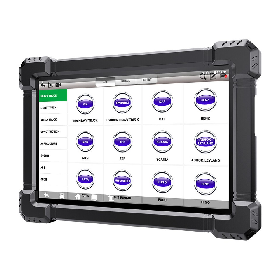 HGV Truck Full Systems Diagnostic Tool OBD2 Scanner Laptop for EURO ...