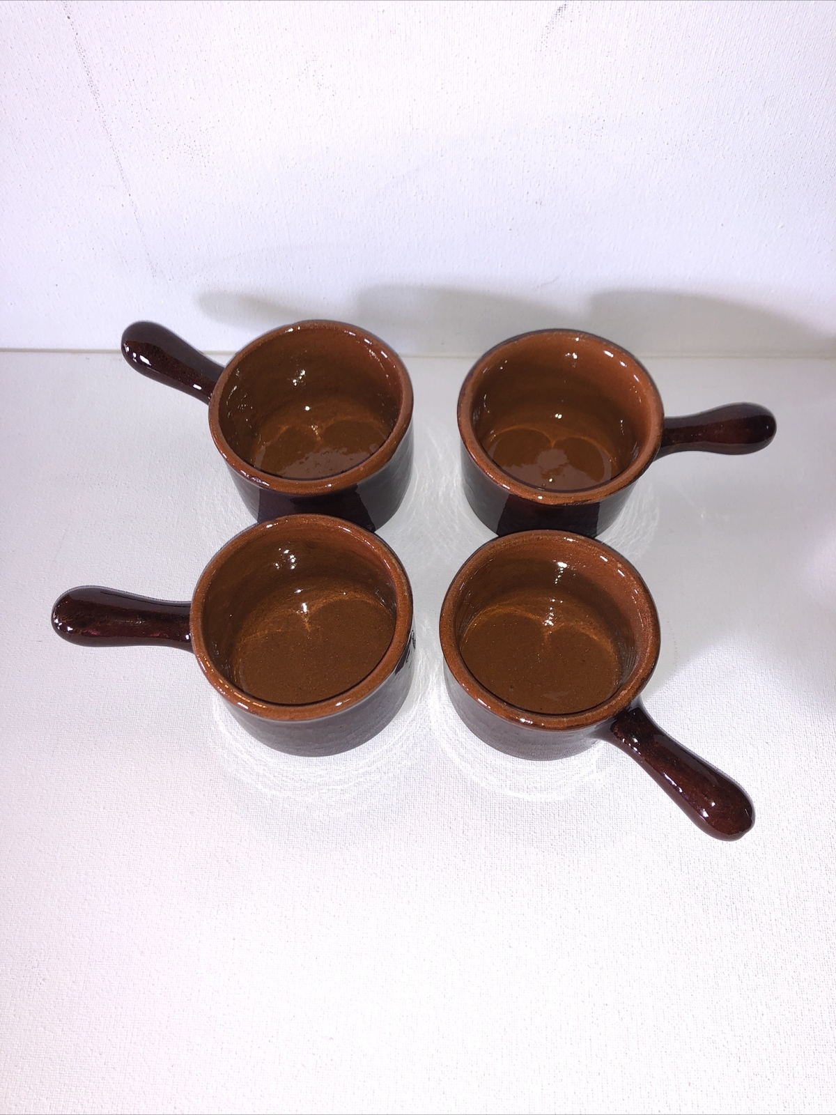 Italian Pottery Ramekin, Crock , Vulcania Italy Stamped Set Of 4 | eBay