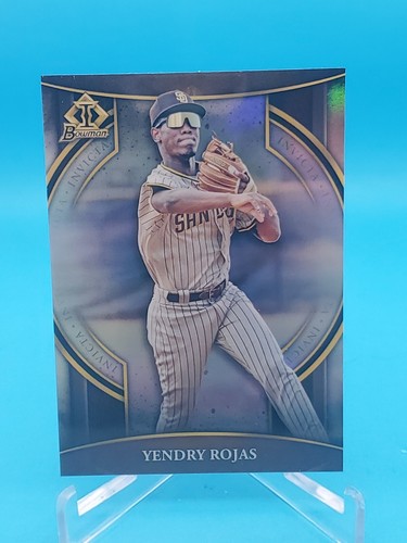 Yendry Rojas 2023 Bowman Baseball #BI-19 Bowman Invicta Insert -San ...