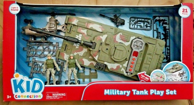 Kids Connection Military Tank Play Set 21 Pcs Light for sale online | eBay