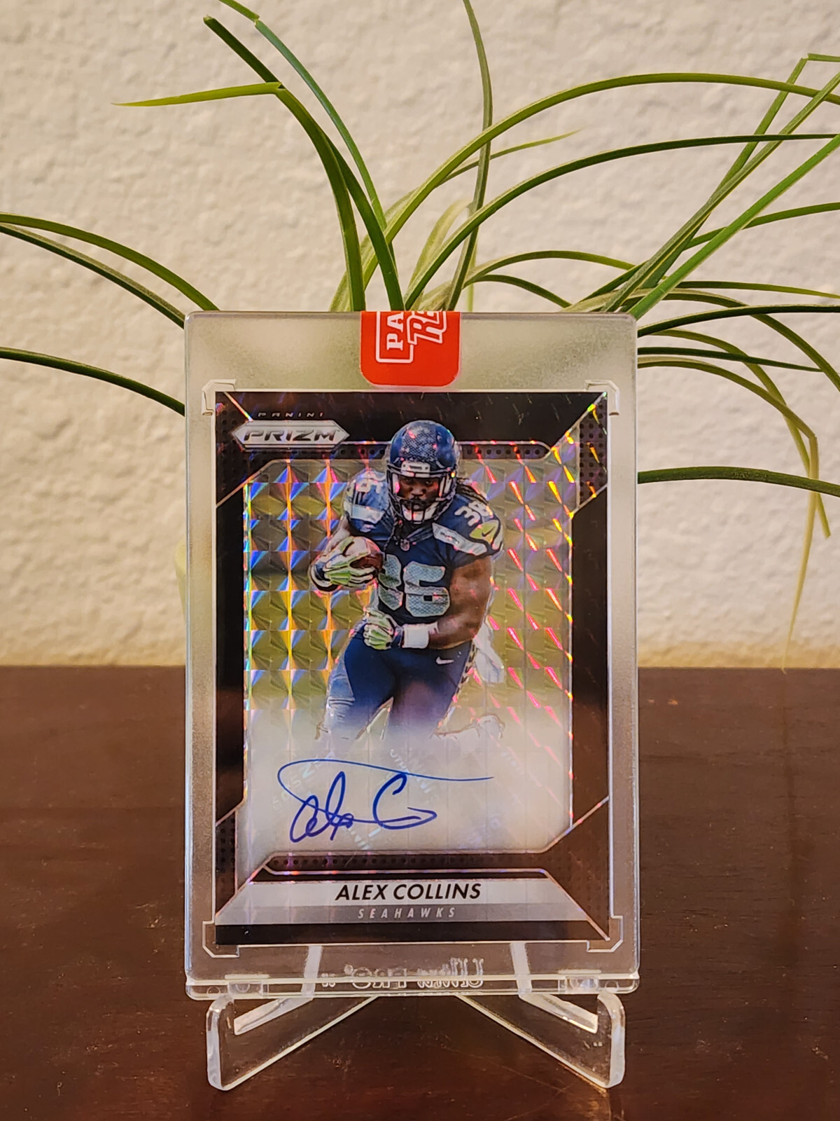 2016 Panini Prizm Alex Collins Black Finite RC Rookie 1/1 - Alex ...