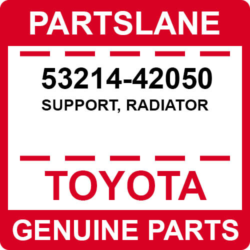 5321442050 Genuine Toyota Support Radiator 53214-42050 for sale online ...