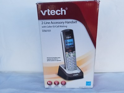 Vtech DS6101 Accessory Handset Cordless Phone w/Caller ID for DS6151 | eBay