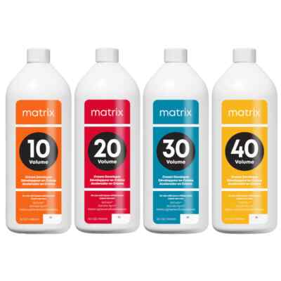 Matrix Hair Cream Developer (Peroxide) Ltr Available in 10, 20, 30 and ...