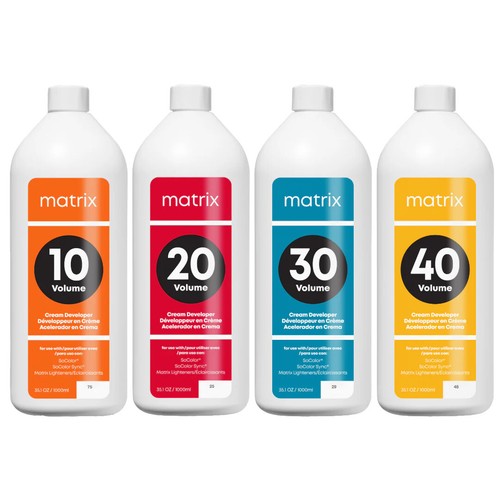 Matrix Hair Cream Developer (Peroxide) Ltr Available in 10, 20, 30 and ...