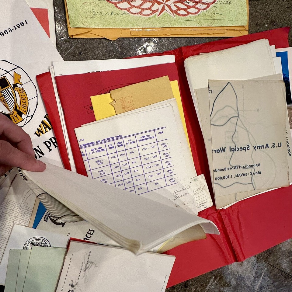 Vietnam War US Army Special Forces Career Grouping Tons SOG Train Docus ...