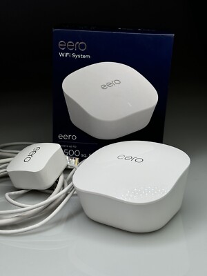 Eero Plus Mesh J010001 AC Dual-Band Wi-Fi Router White Wireless Router ...
