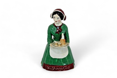 Vintage Burleigh Ware Sherry Girl Figurine - Williams & Humbert England ...