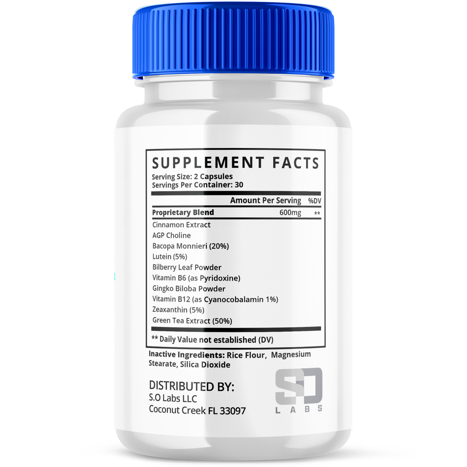 Neuro Sync Support Brain Health, Promotes Focus & Overall Wellness (3 ...