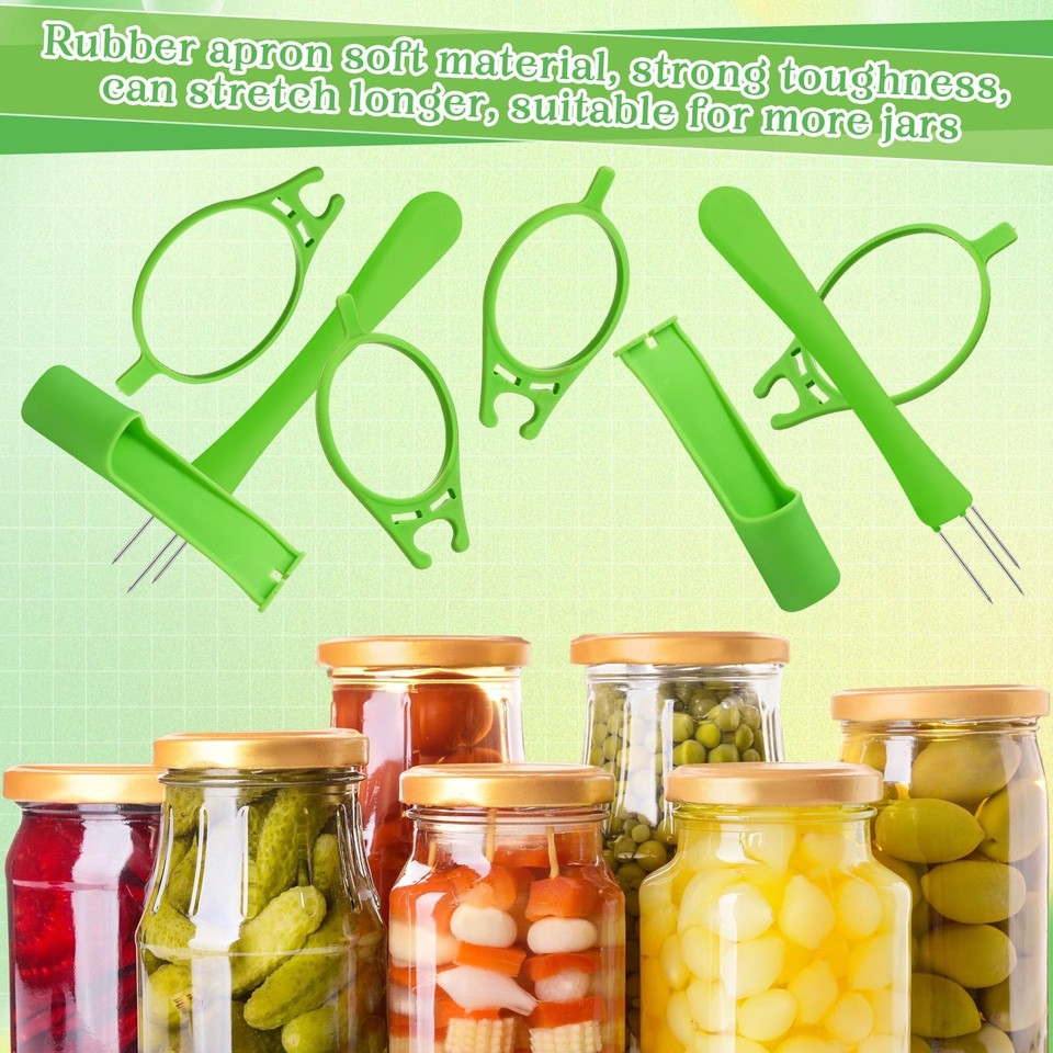 4 Pack Pickle Grabber Fork for Jar Olive Picker Pickle Lovers Kitchen ...