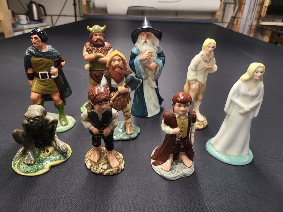 Royal Doulton Lord Of The Rings Figures Tolkien Statues Middle Earth ...