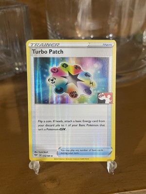 Turbo Patch Holo Pokemon Prize Series 1 Pack Promo Pokemon Card NM Play ...