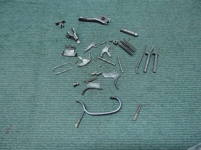 J. STEVENS MODEL 315 SXS SHOTGUN PARTS LOT - TRIGGER GUARD, TRIGGERS, F ...