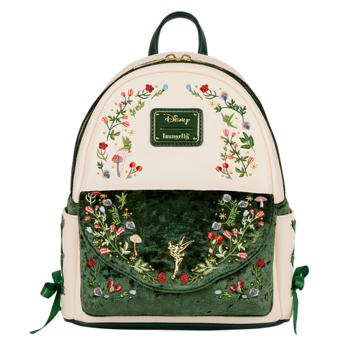 Peter Pan Tinker Bell Exclusive Floral Mini Backpack | eBay