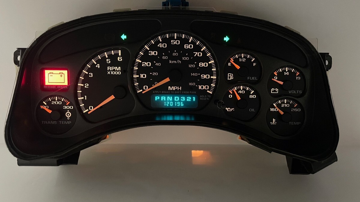 2000 Chevy Silverado Instrument