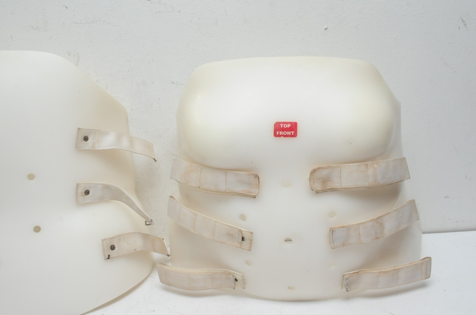 Clamshell Back Brace Orthosis Scoliosis Kyphosis Overlap White | eBay