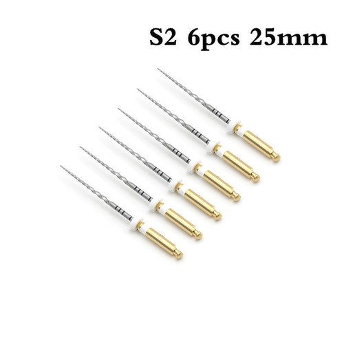Dental Endodontic Niti Rotary Files Universe Engine S2 25MM Endo Root ...