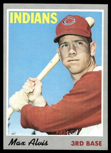 1970 Topps Max Alvis #85 Cleveland Indians Baseball Card | eBay
