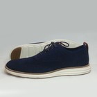 Cole Haan Men Size 8.5 Shoes C27960 Blue Knit Wing Tip NIB | eBay