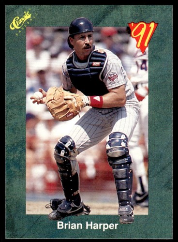 1991 Classic III #T35 Brian Harper - Minnesota Twins | eBay