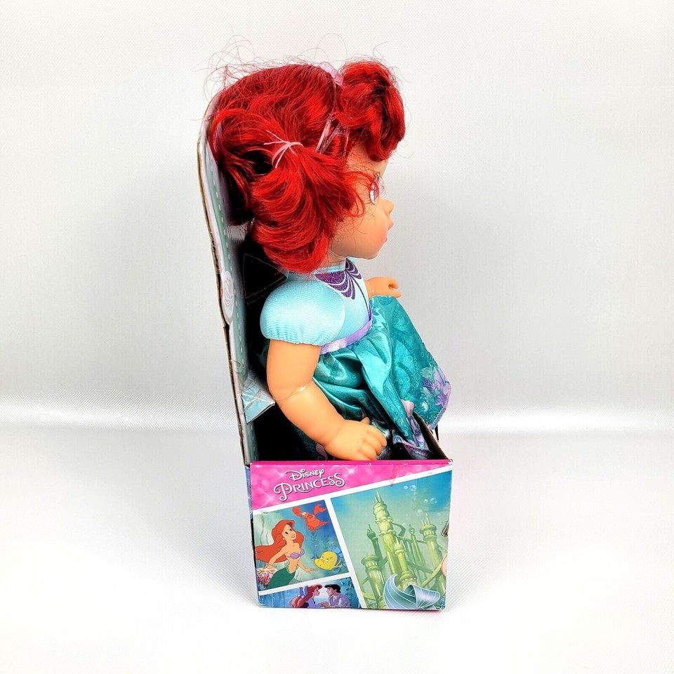 Disney Princess Deluxe Baby Ariel Doll with Pacifier Baby Doll Toy | eBay
