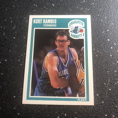 Kurt Rambis 1989-90 Fleer Basketball #16 NBA Charlotte Hornets Forward ...