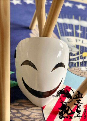 Black Bullet Kagetane Hiruko Mask Cosplay Prop ABS Halloween Mysterious ...