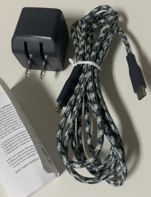 🧷 Heyday 6' iPhone Plug to USB-C Power Delivery Home Charging Kit ...