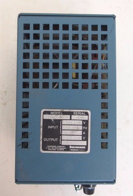 DC Power Supplies - Sorensen Raytheon